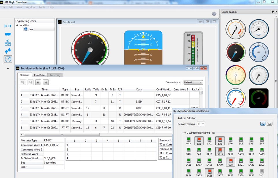 Avionics Bus & Network Analyzers